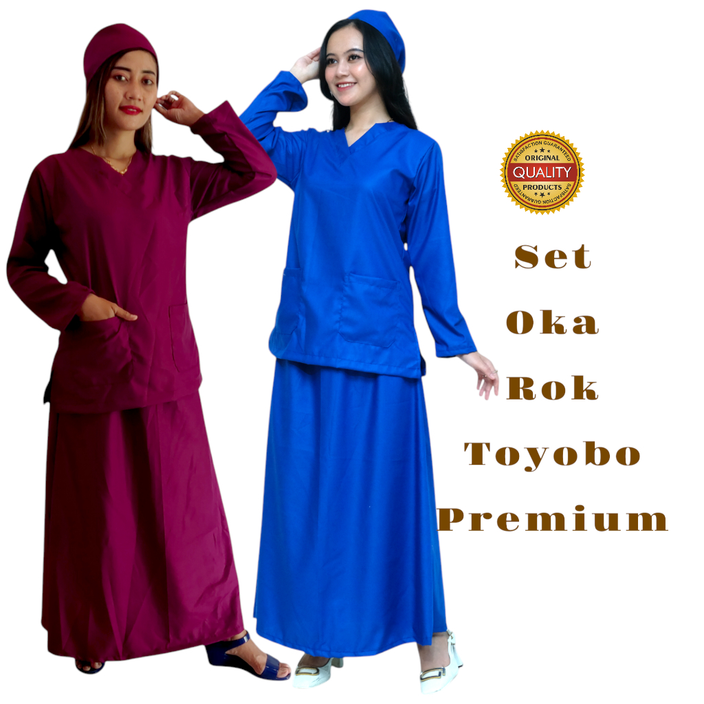 Jual Baju Ok Setelan Rok toyobo Scrub medis Seragam Dokter Perawat ...