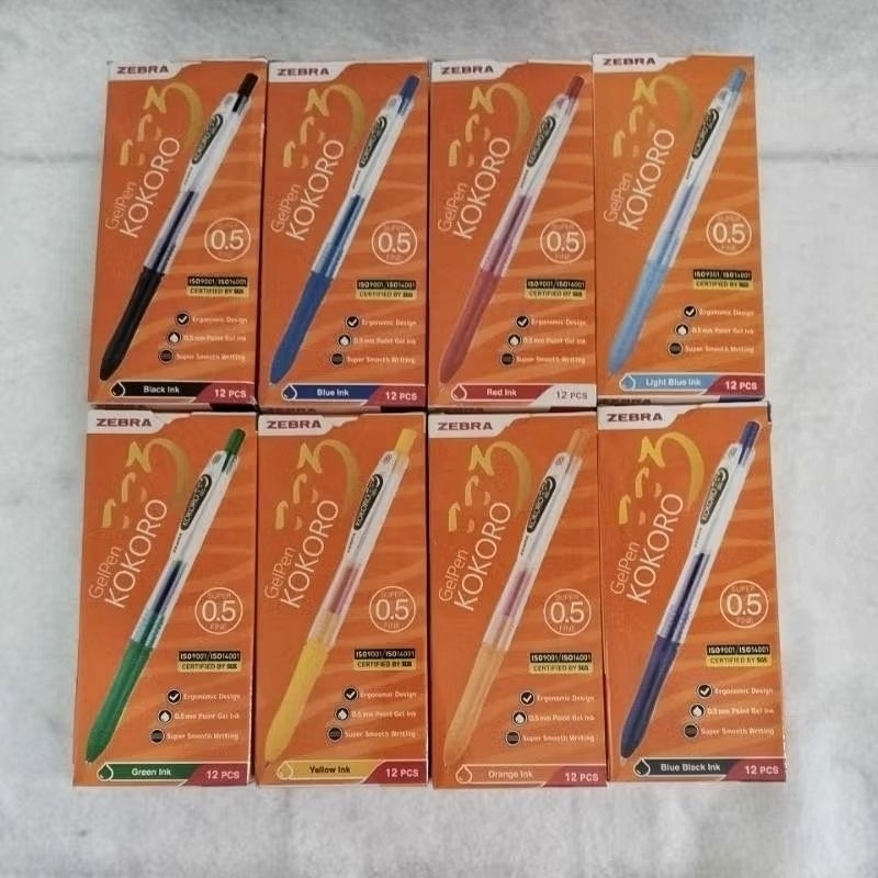 Jual Balpoint Kokoro Gel 0.5 (per pcs) | Shopee Indonesia