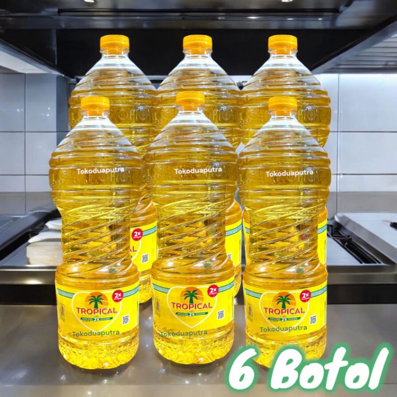 Jual Minyak Goreng Tropical 2 Liter X 6 Botol / Tropical 2 liter ...