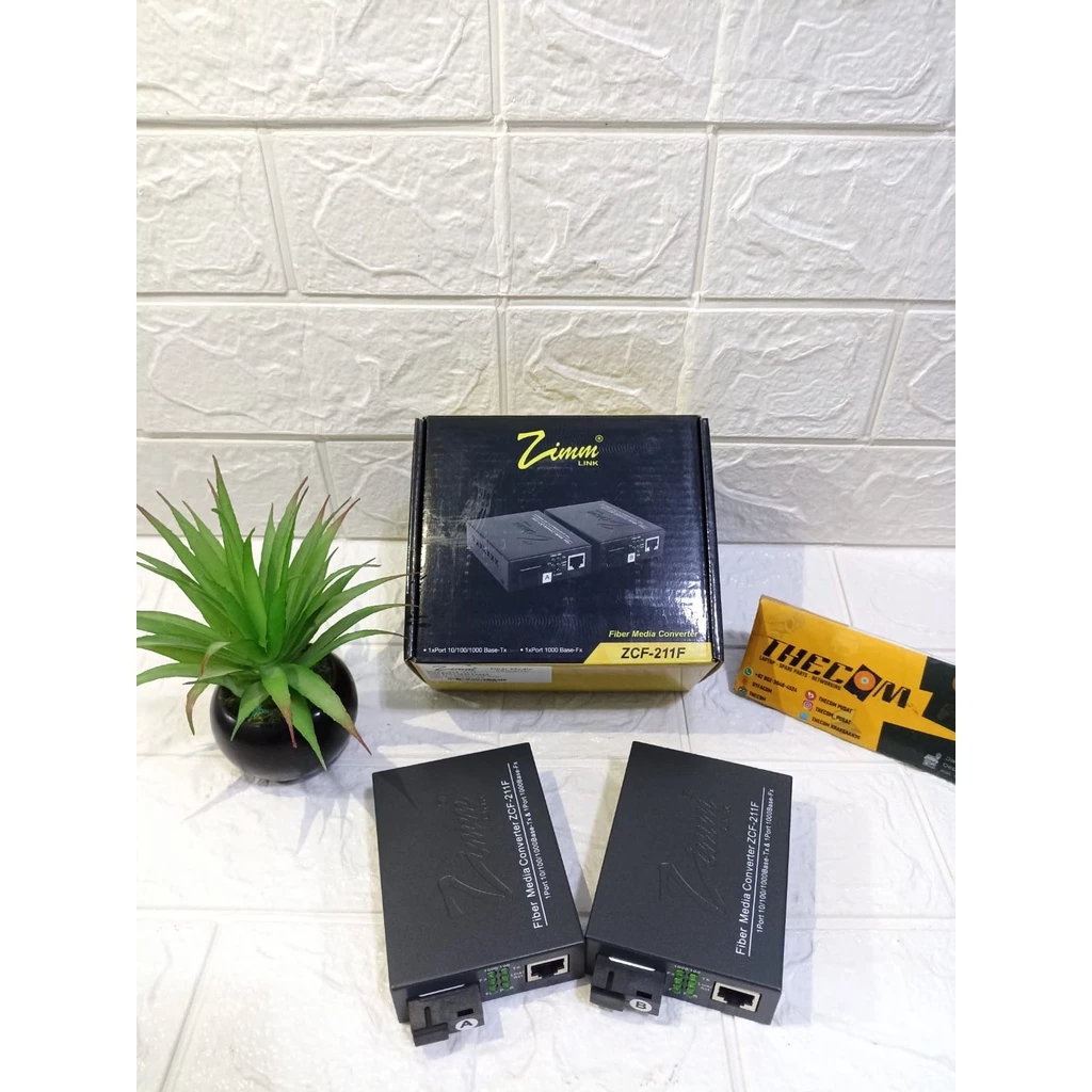 Jual Media Converter Zimmlink ZCF 211F HTB GIGABYTE ZIMMLINK | Shopee Indonesia
