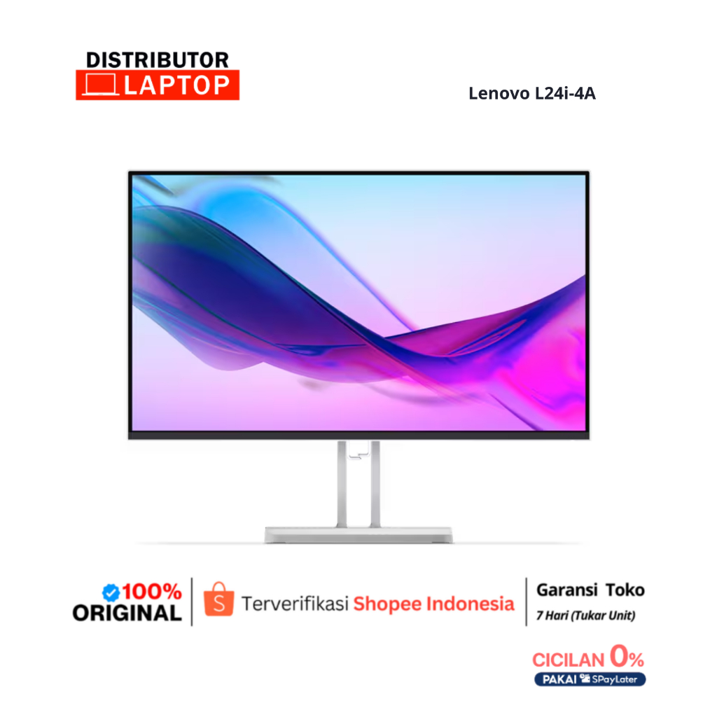 Jual Monitor Lenovo L24i-4A 24 inch FHD IPS 100Hz Speakers | Shopee ...