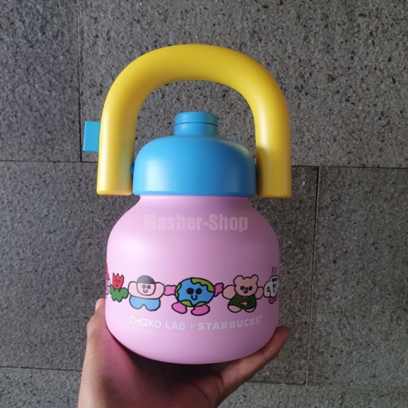 Jual Tumbler Starbucks x Chako Lab 1000ml 2025 Pink | Shopee Indonesia