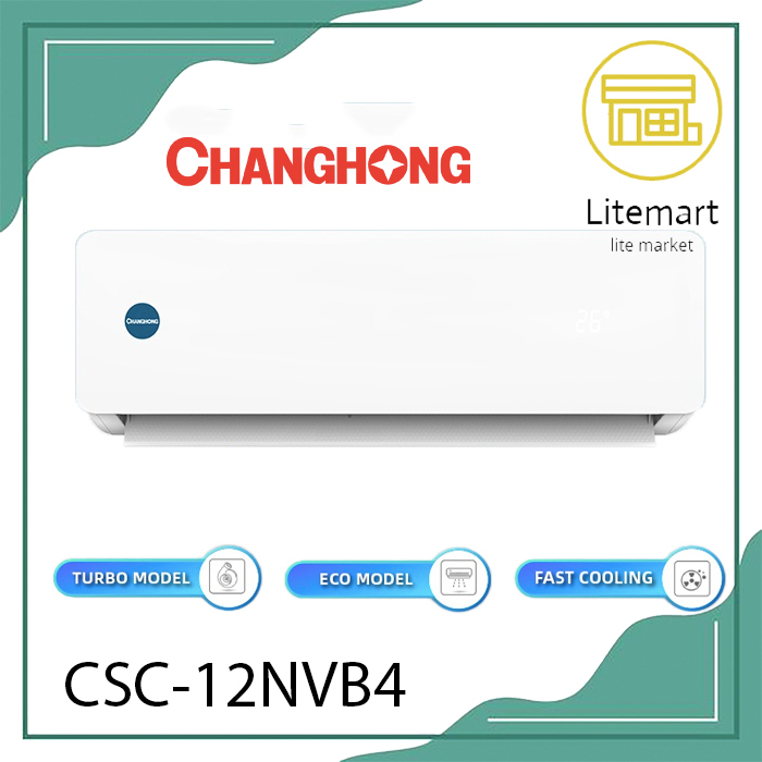 Jual CHANGHONG AC SPLIT 1.5PK CSC-12NVB4 | Shopee Indonesia
