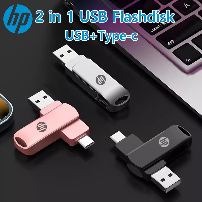 Jual TYPE-C Flashdisk OTG Kecepatan Tinggi Flash Drive Logam USB, Untuk ...