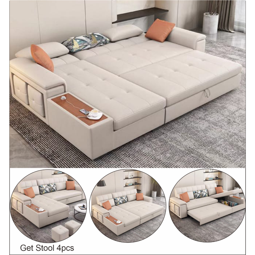 Jual STAR1 SOFA BED JAYENDRA STOOL RANGKA BESI RECLINING FITUR BACKREST ...