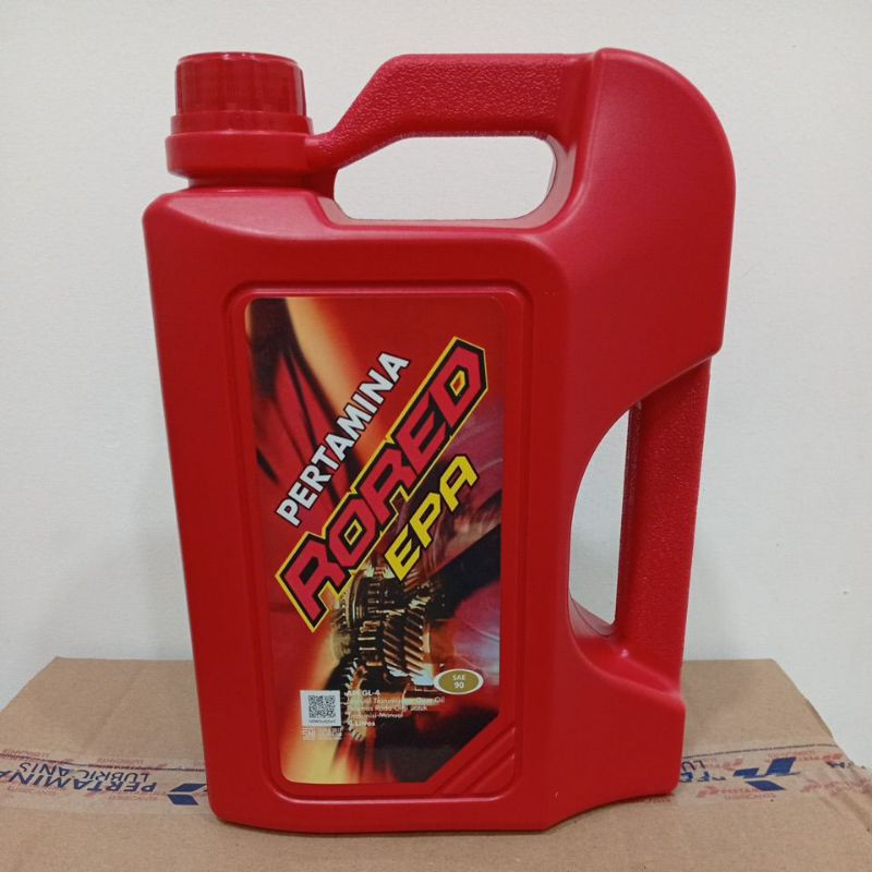 Jual Oli Pertamina Rored EPA Sae 90 4LITER Oli Rored Galon 4L oli MTF ...