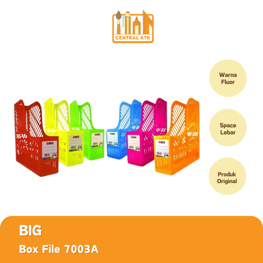 Jual BOX FILE BIG 7003A FLUOR (1 PCS) | Shopee Indonesia