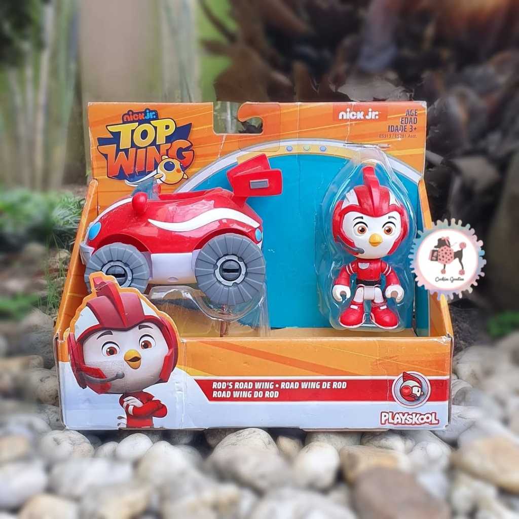 Jual Nickelodeon Top Wing Rod's Road Wing Vehicle and Figure | Shopee ...