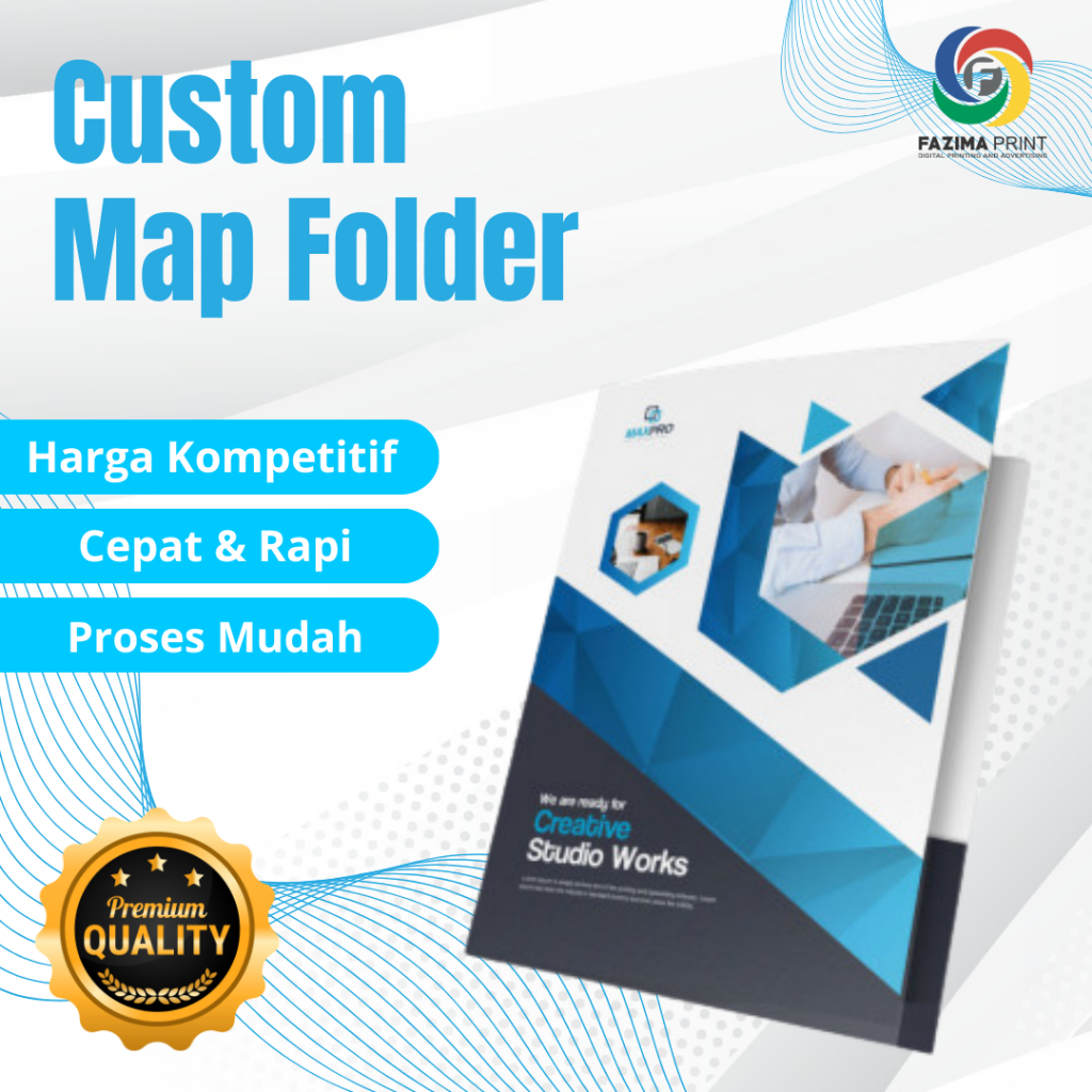 Jual Cetak Map Custom A4 Folder untuk Sekolah, Kantor, dan Medis Map ...