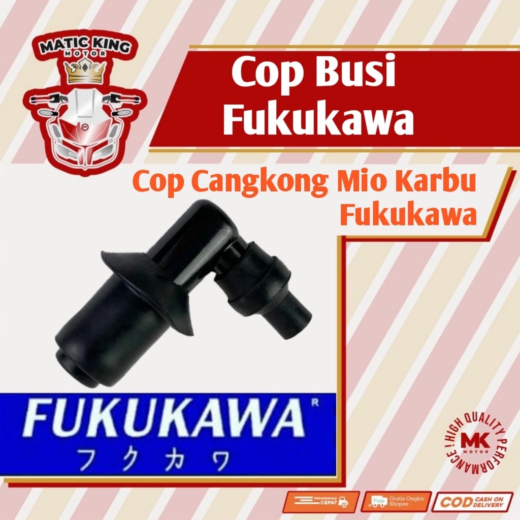 Jual Fukukawa Cop cangklong tutup kop cangkong kepala busi Mio Sporty ...