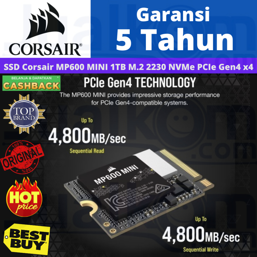 Jual SSD NVME SSD M.2 2230 SSD STEAM DECK SSD SURFACE Gen 4 1TB 2TB 4TB ...