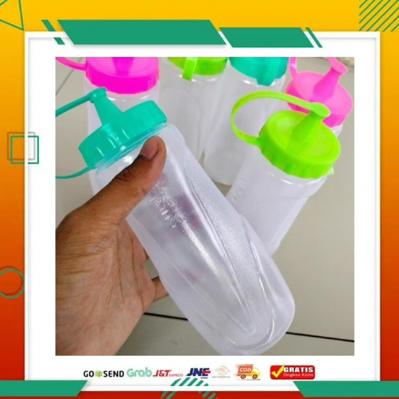 Jual BOTOL KECAP SAUS PLASTIK 300 ML DAN 500 ML BOTOL SERBAGUNA PRAKTIS KITCHENWARE | Shopee ...