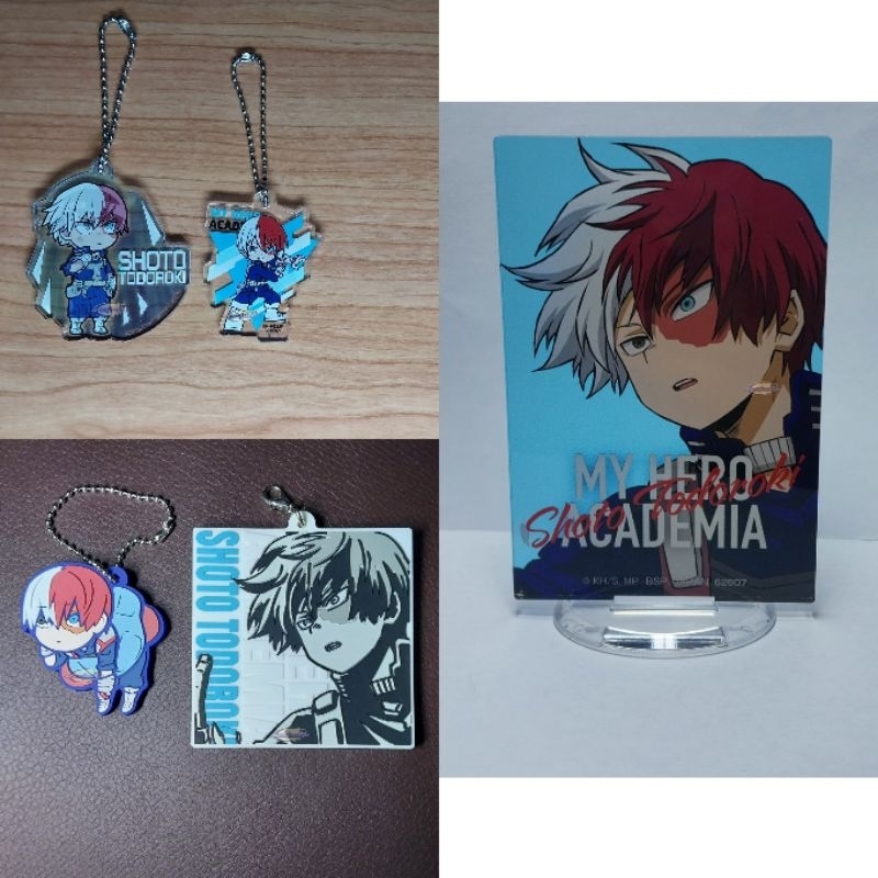 Jual (ready stock) baca deskripsi standee & keychain akrilik Todoroki ...