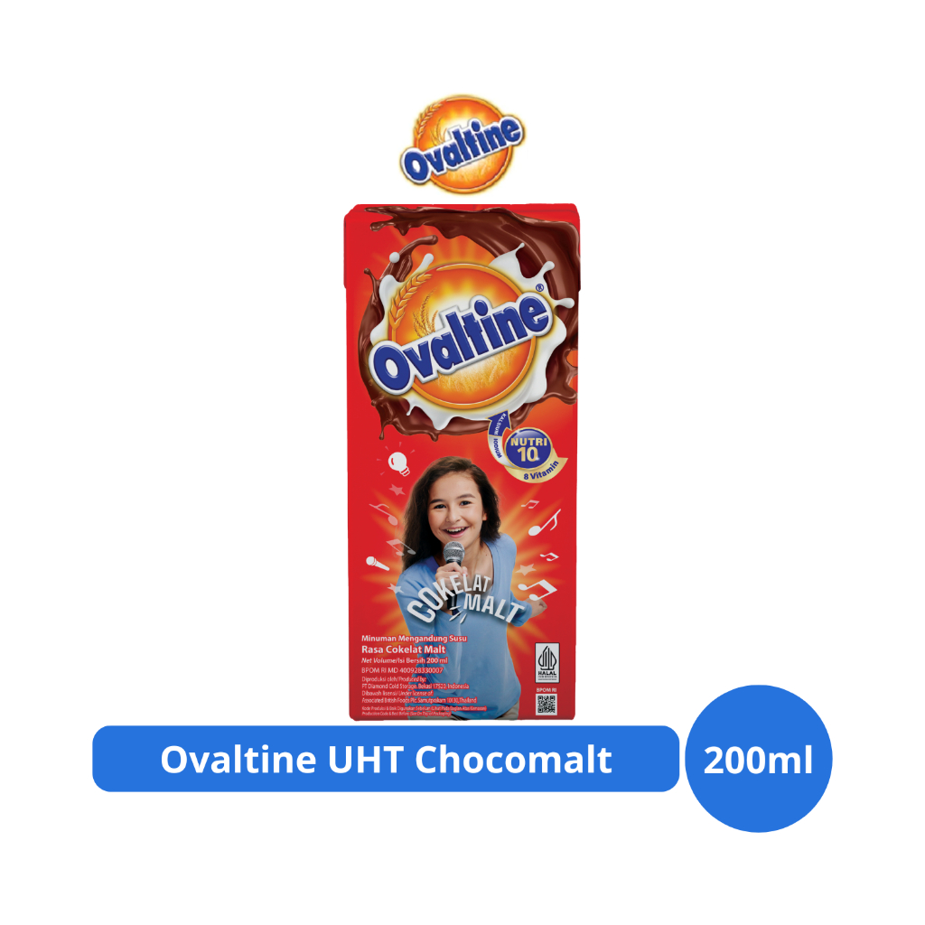 Jual Ovaltine UHT Chocomalt 200ml | Shopee Indonesia