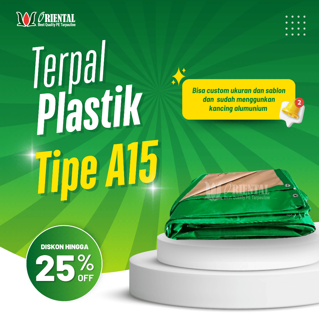 Jual TERPAL PLASTIK A15 4X8 | Shopee Indonesia