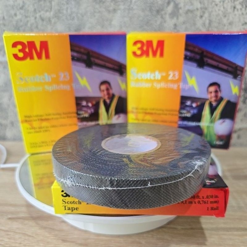 Jual Isolasi 3M Rubber Scotch 23 Isolasi Listrik | Shopee Indonesia