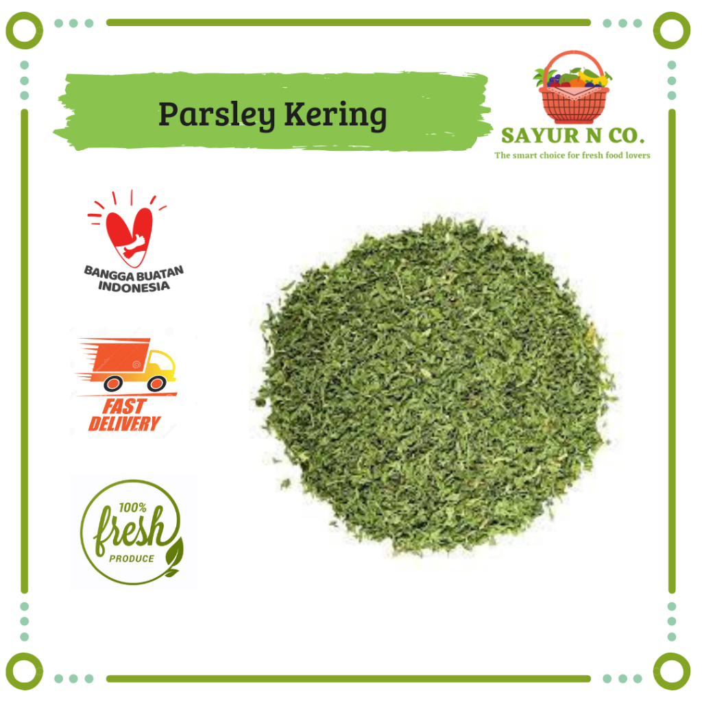 Jual Dried Parsley / Parsley Kering 20gr | Sayur N Co Bekasi | Shopee ...
