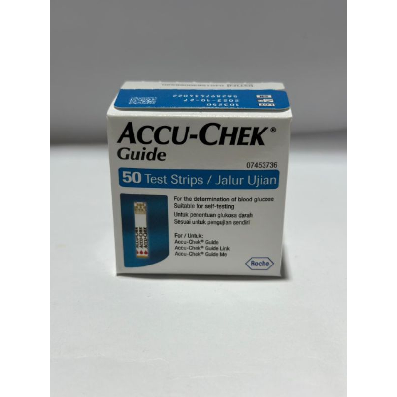 Jual Accu-Chek Guide Strip 50 Pcs tanpa dus | Shopee Indonesia