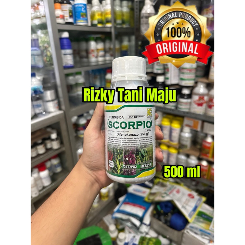 Jual Scorpio 250EC, Difenokonazol 240 g/l, (500ml), fungisida untuk ...