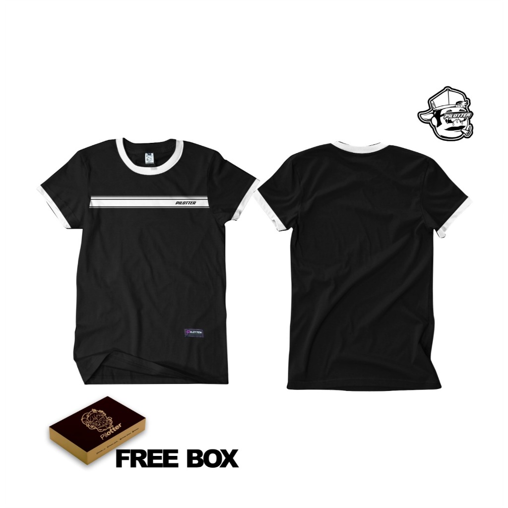 Jual Pilotter Kaos Crezo Hitam Original Free Box | Shopee Indonesia