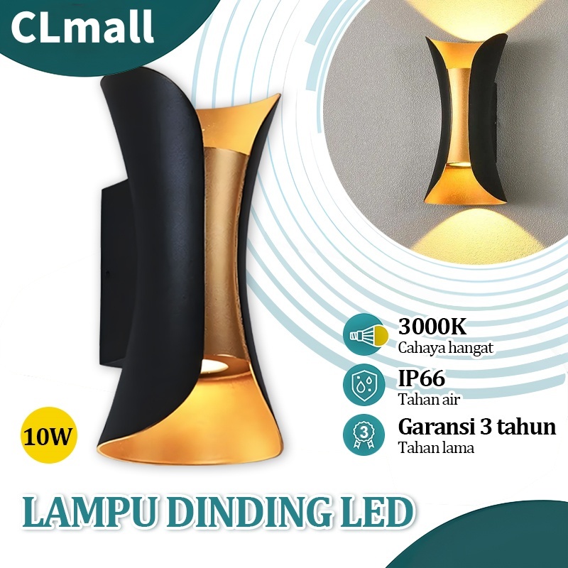 Jual Lampu Dinding Outdoor Minimalis Aesthetic Modern Hias Tempel LED 4/6/8/10 Watt Waterproof ...