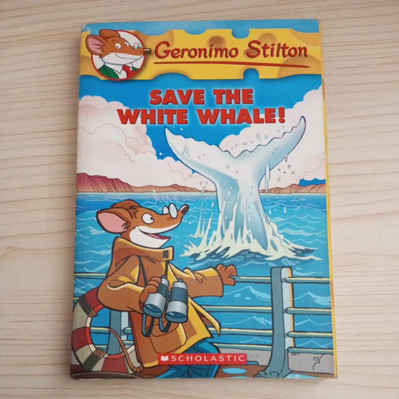 Jual BUKU GERONIMO STILTON SAVE THE WHITE WHALE | Shopee Indonesia