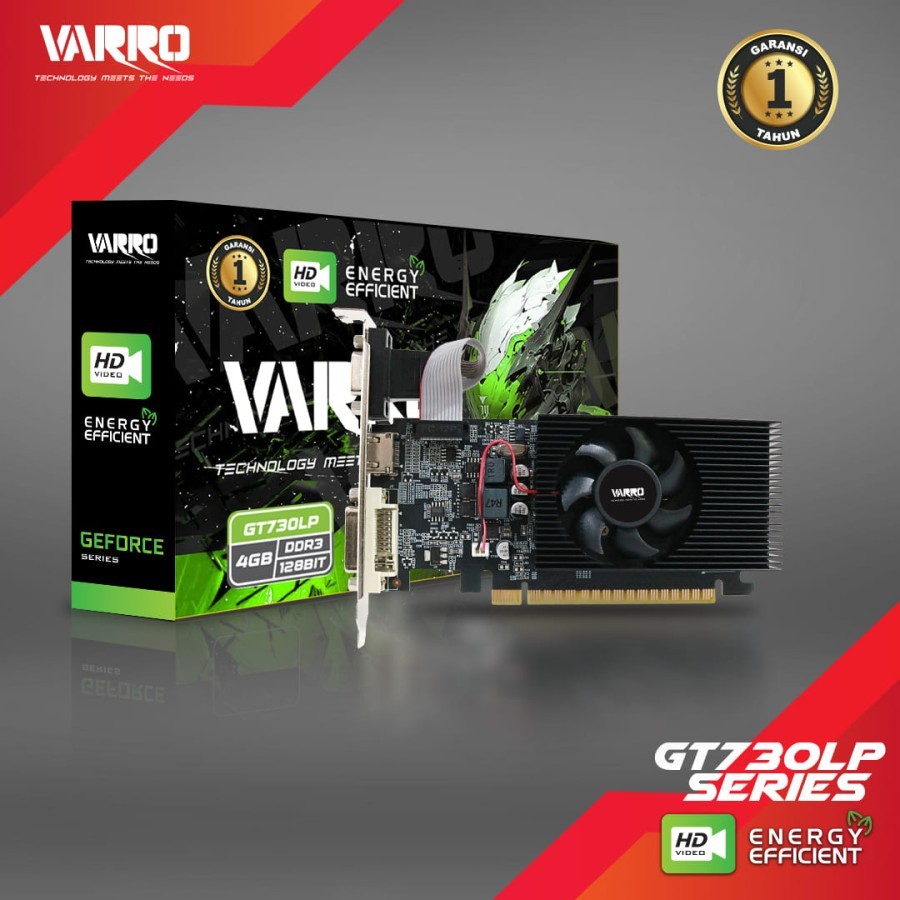 Jual VGA NVIDIA VARRO GT 730 LP 4GB DDR3 128 BIT | Shopee Indonesia