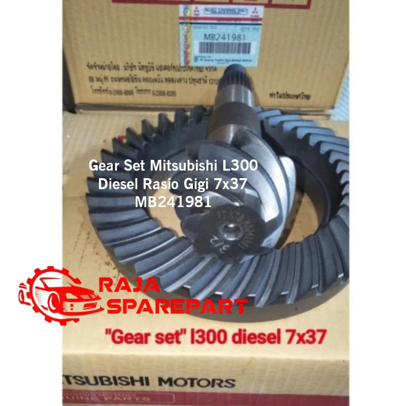 Jual Gear Set Gigi Gardan Mitsubishi L300 Diesel Rasio Gigi 7x37 ...