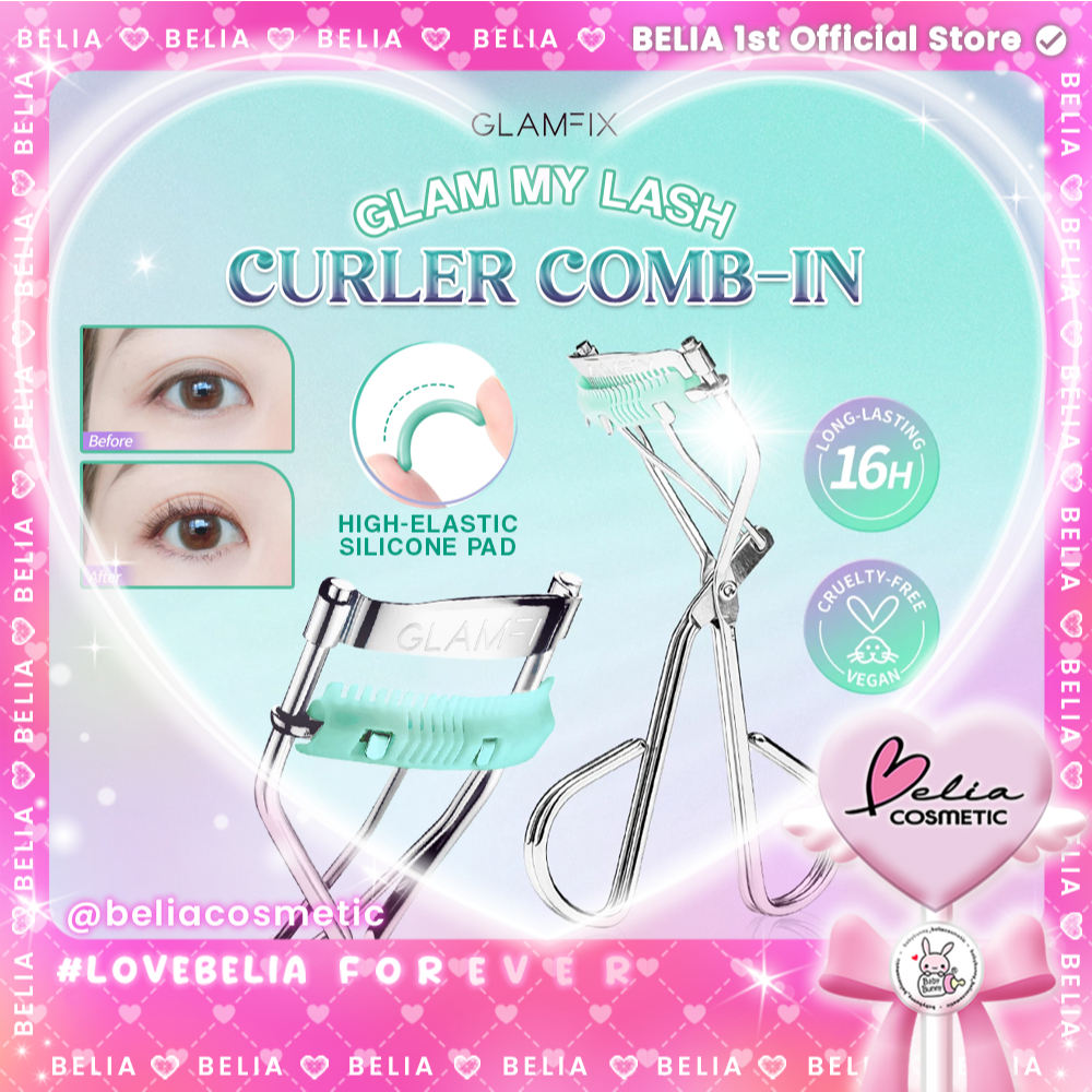 Jual BELIA GLAMFIX Glam My Lash Curler COMB-IN | Penjepit Bulu Mata Alat Pelentik Kecantikan ...