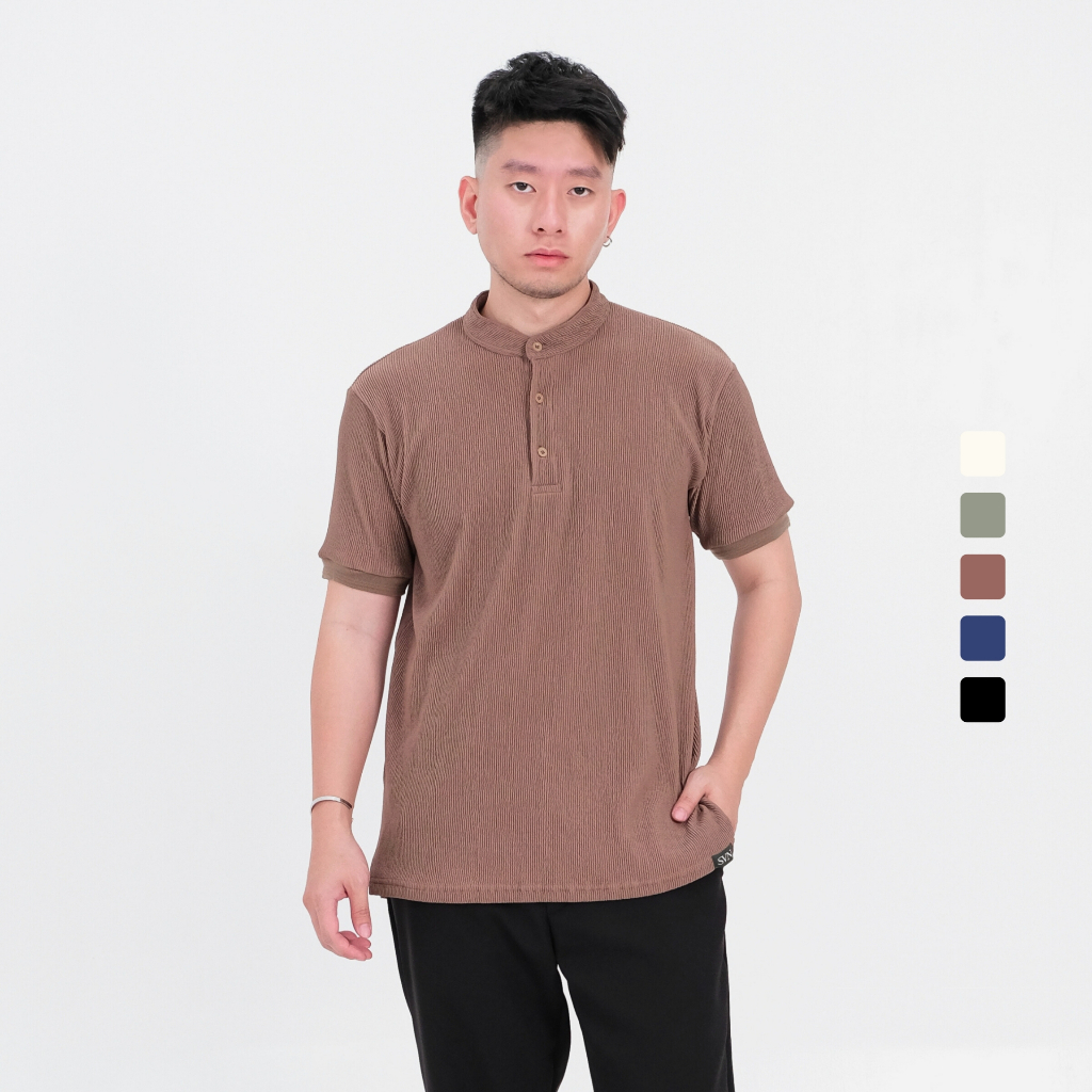 Jual SANVANINA Nassr Shanghai Polo Shirt | Polo Rajut Shanghai Lengan ...