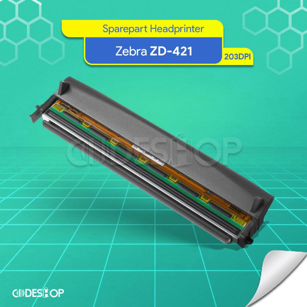 Jual Print Head Zebra ZD421 203DPI Printer Barcode Headprint Original ...
