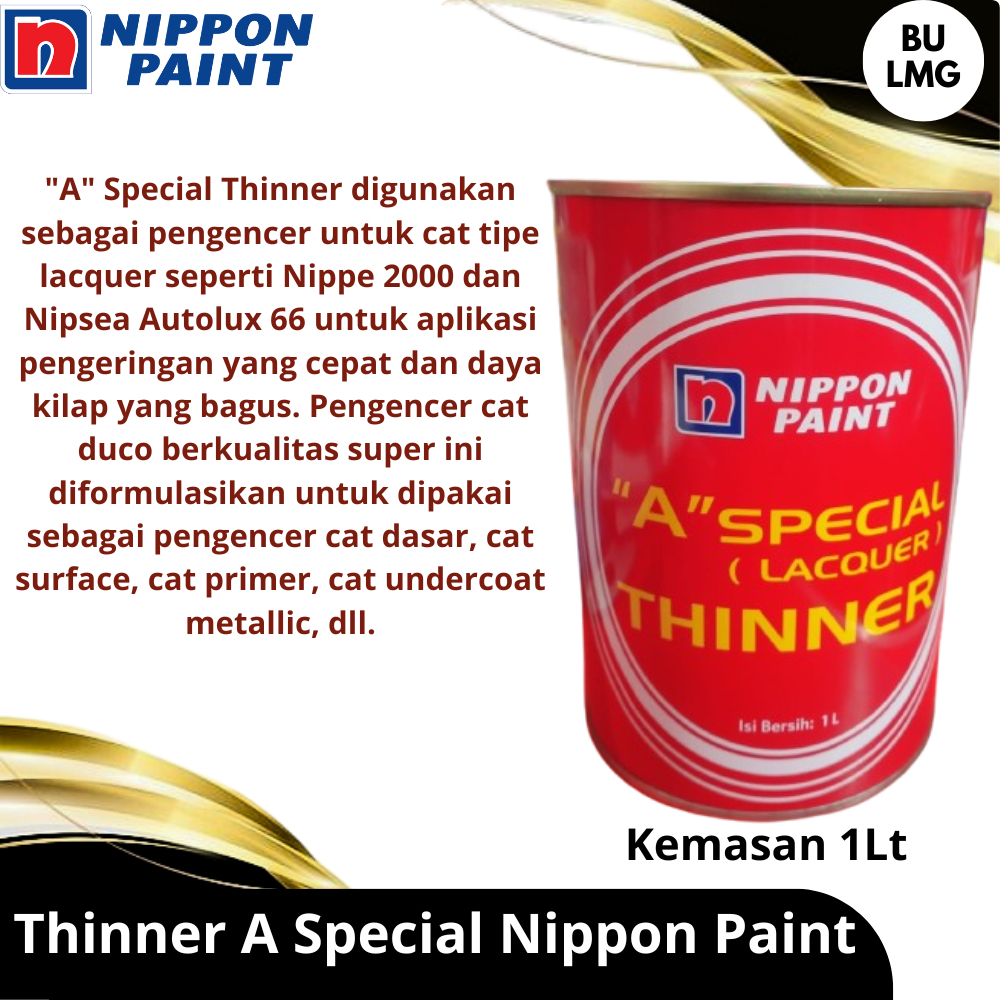 Jual Thiner A Special Nippon Paint Kemasan 1Liter | Shopee Indonesia