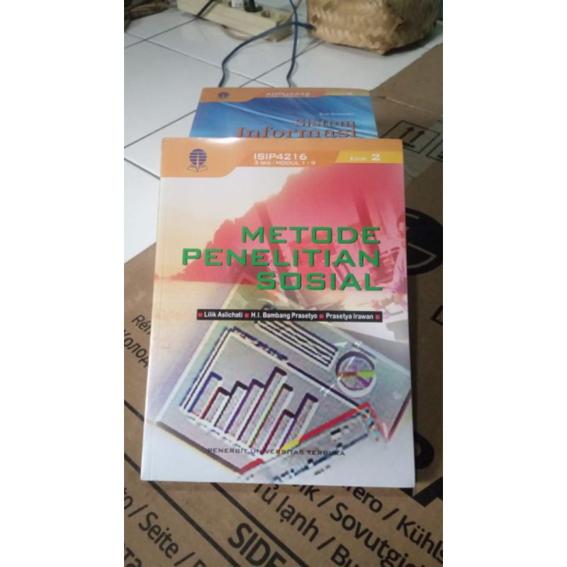 Jual Modul UT Metode Penelitian Sosial ISIP 4216 edisi 2 | Shopee Indonesia