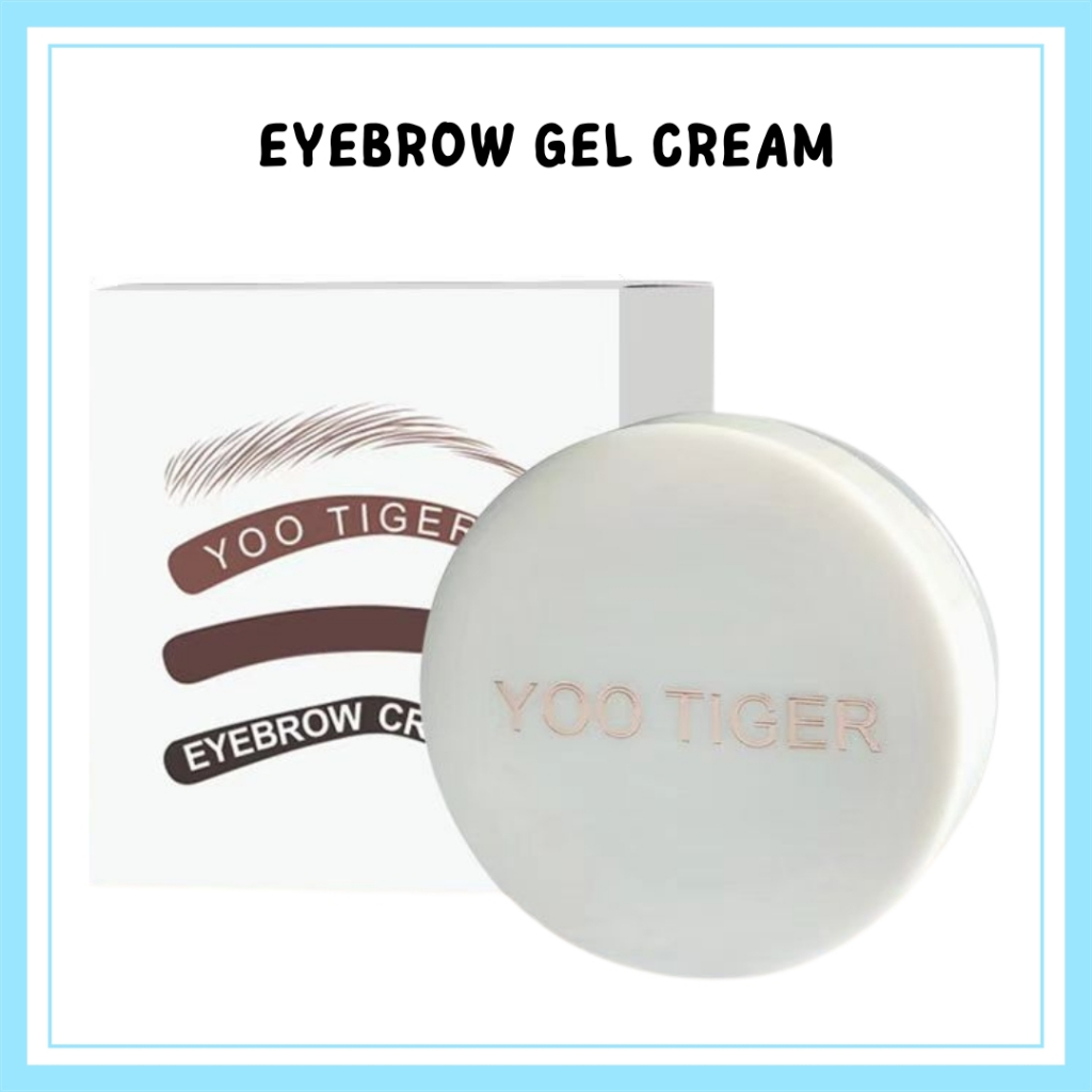 Jual YOO TIGER Eyebrow Gel Cream 4 Warna Tahan Lama Pigmented Makeup ...