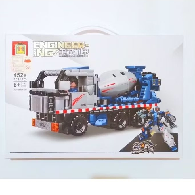 Jual Brick Engineering Mecha Truck 2 in 1 ( 933-942 ) | Shopee Indonesia