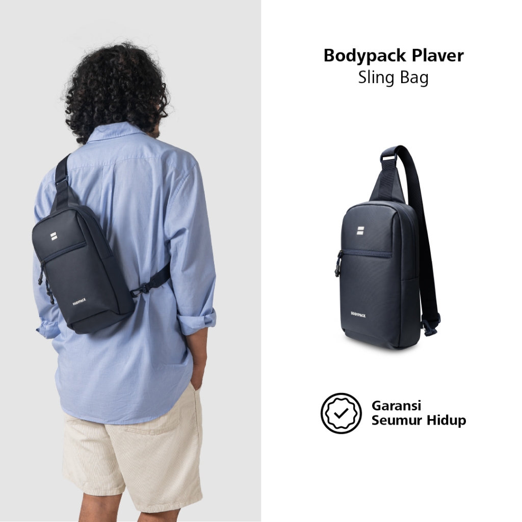 Jual Bodypack Plaver Sling Bag Tas Selempang Travel Kerja Kuliah ...