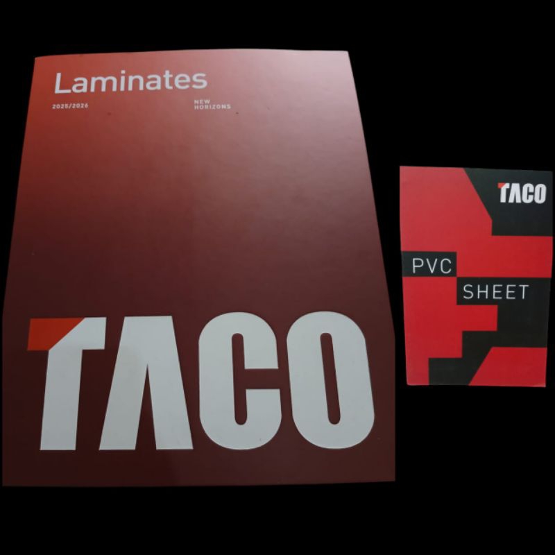 Jual CATALOK TACO HPL 2025-2026 KATALOG TACO + CATALOG PVC SHETT ...