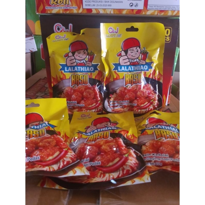 Jual C&J PROTEIN KEDELAI BASO 1 PAK ISI 20 PCS | Shopee Indonesia