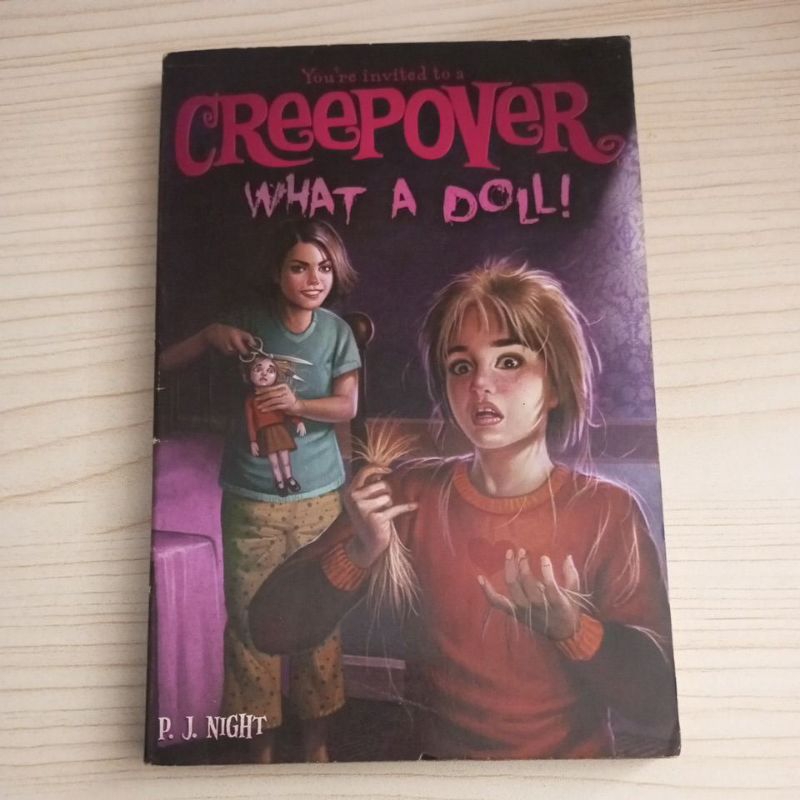 Jual NOVEL YOURE INVITED TO A CREEPOVER WHAT A DOLL BY P J NIGHT ...