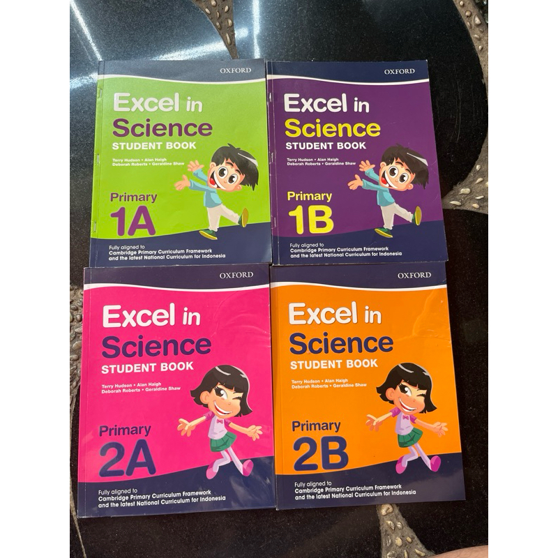 Jual Buku Excel In Science, Mathematics, Student Book, Primary 1A,1B,2A ...