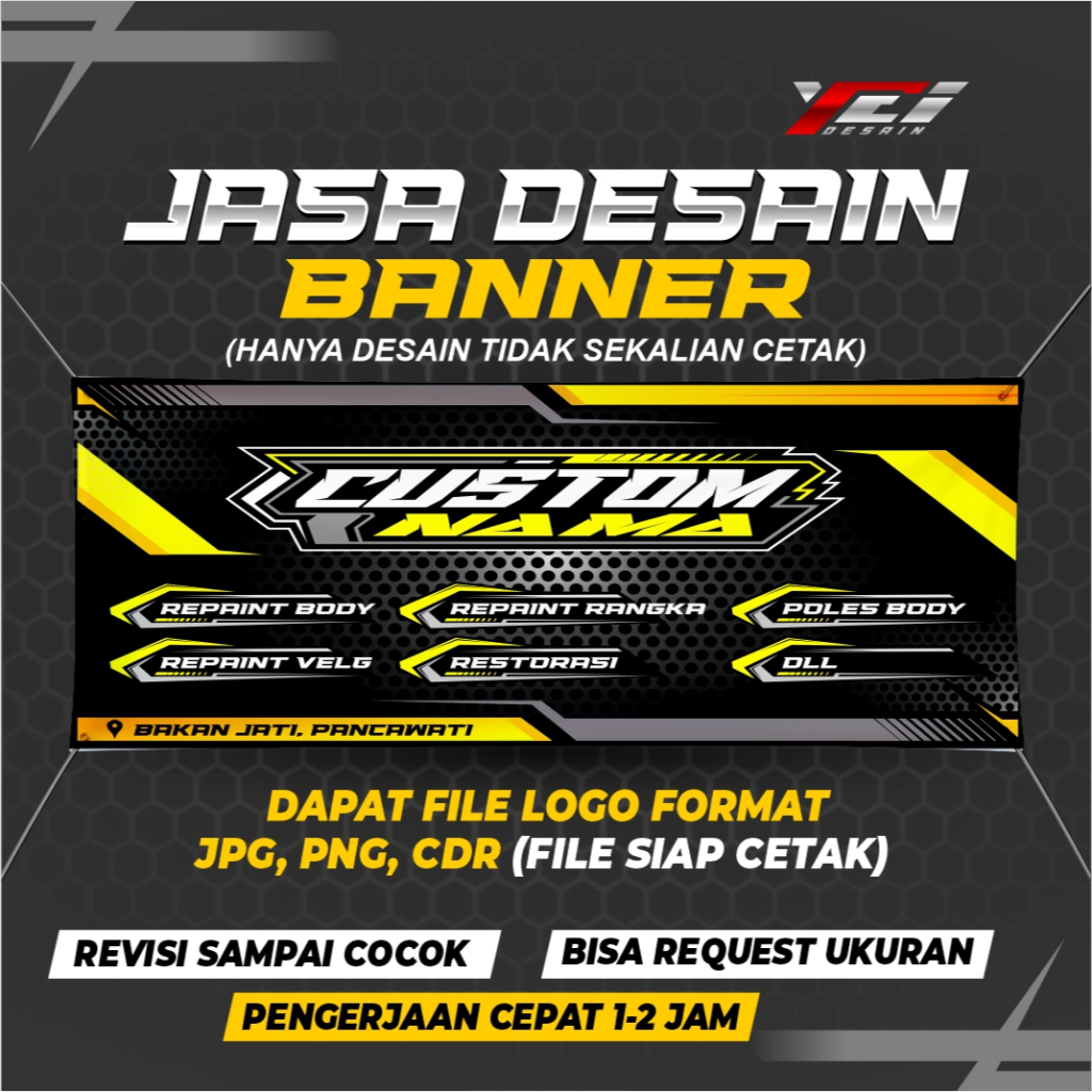 Jual JASA DESAIN BANNER RACING | BANNER SOUND SYSTEM | DESAIN BANNER ...