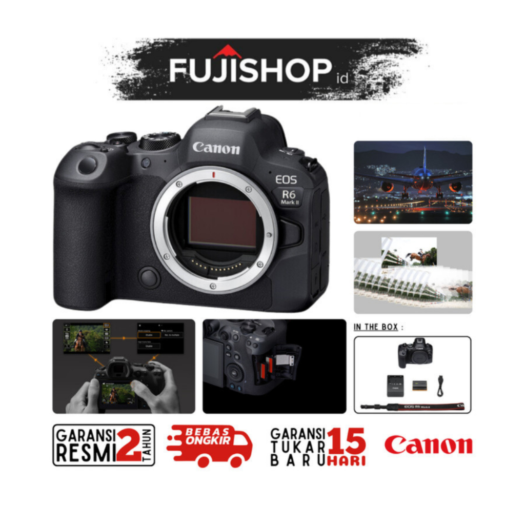 Jual Canon EOS R6 Mark II Body Only / Kamera Canon EOS R 6 Body Garansi ...