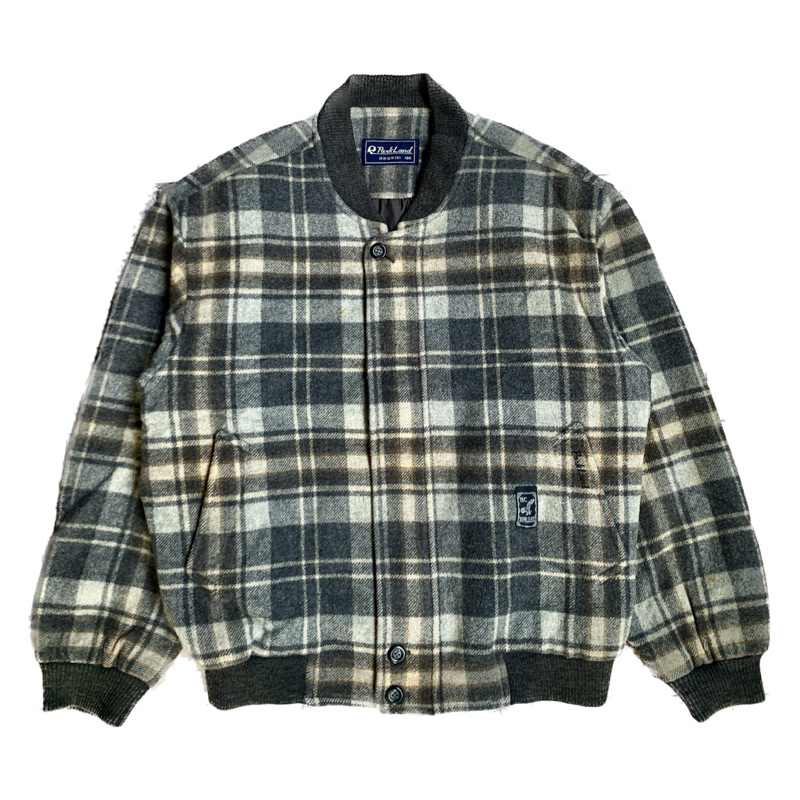 Jual Parkland Wool Bomber Flight Jacket Second | Shopee Indonesia