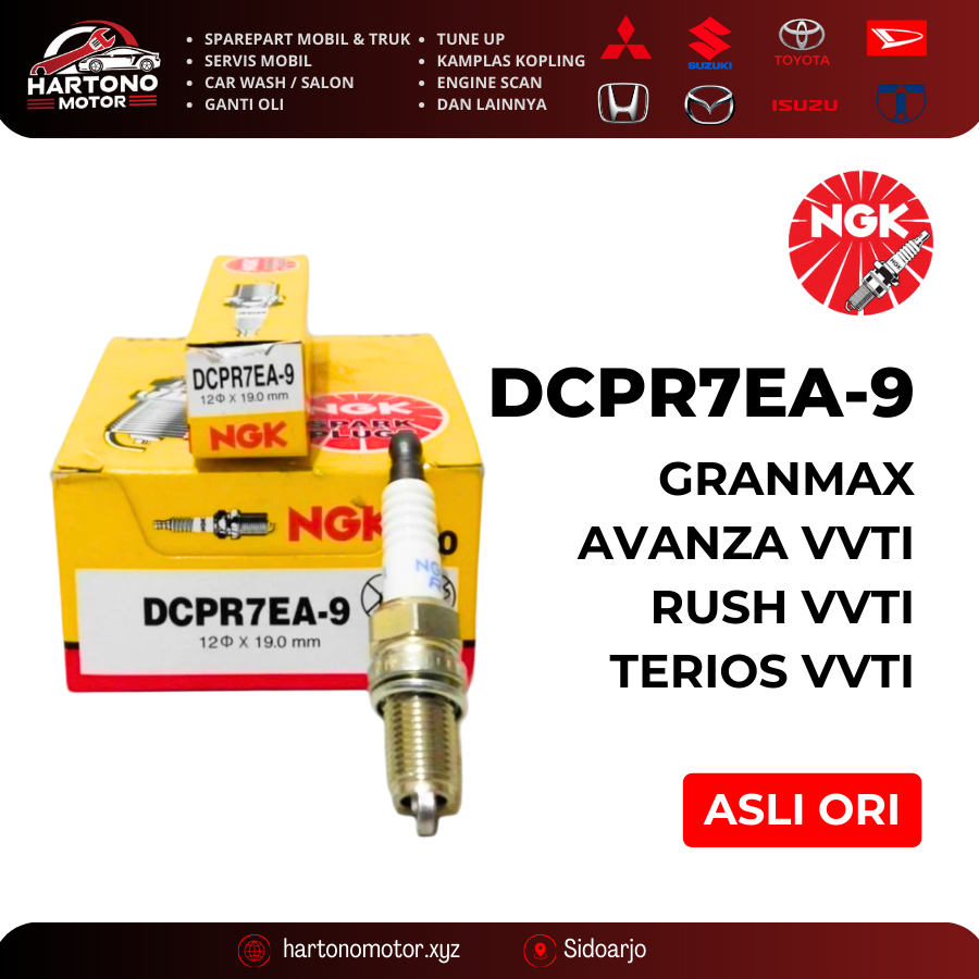 Jual NGK Busi DCPR7EA-9 GRANMAX Toyota Avanza 1.3 1.5 - Avanza Vvti - All New Sirion Xenia Vvti ...