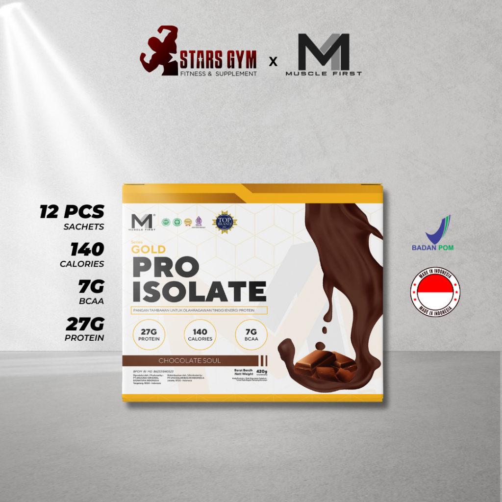 Jual M1 MUSCLE FIRST Pro Isolate Box 420 Gr 12 Sachet | Shopee Indonesia