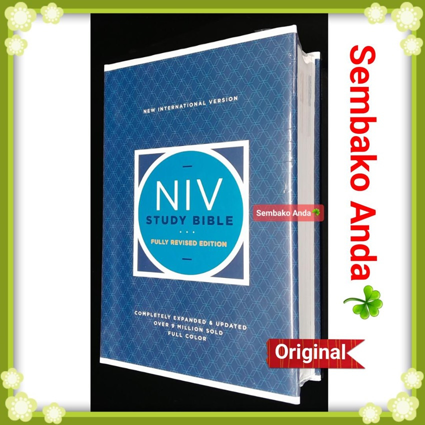 Jual NIV Study Bible. New International Version. Alkitab Edisi Studi ...