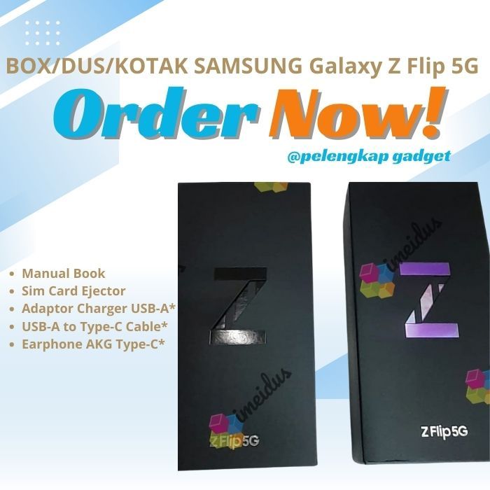 Jual BOX/DUS/KOTAK SAMSUNG Galaxy Z Flip 5G | Shopee Indonesia