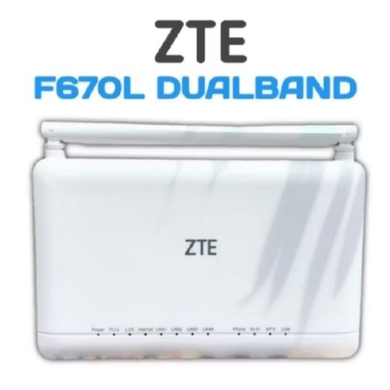 Jual ZTE F670L Dual band | Shopee Indonesia