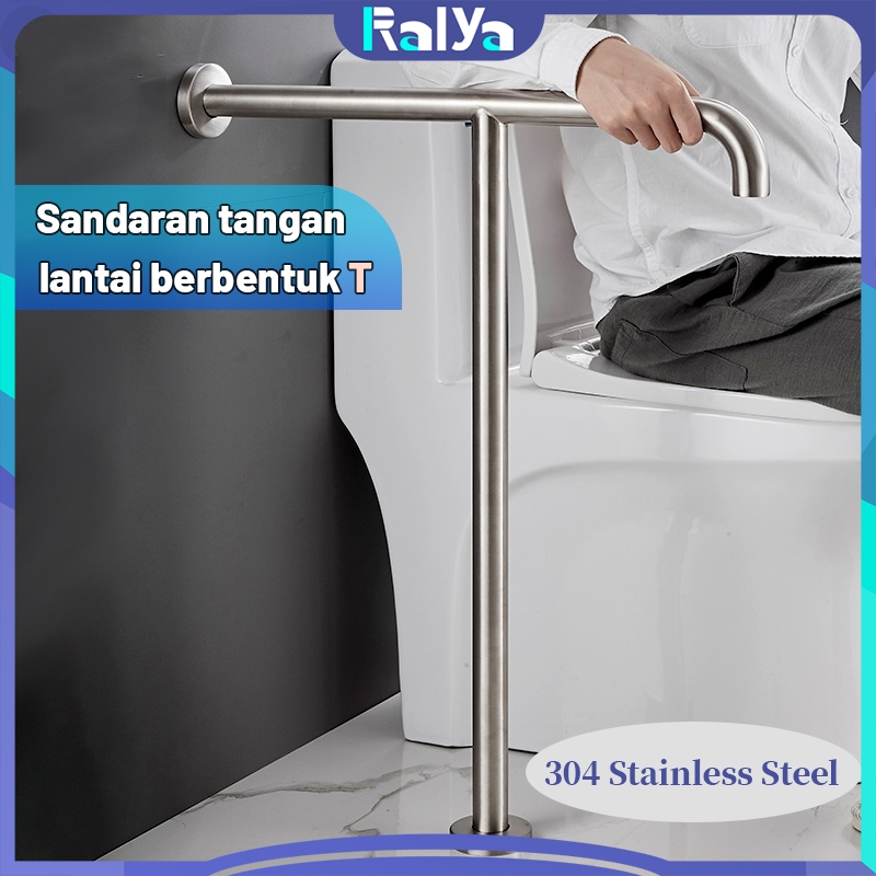 Jual [Garansi 3 tahun/COD] Grab bar stainless kaki / pegangan kamar ...
