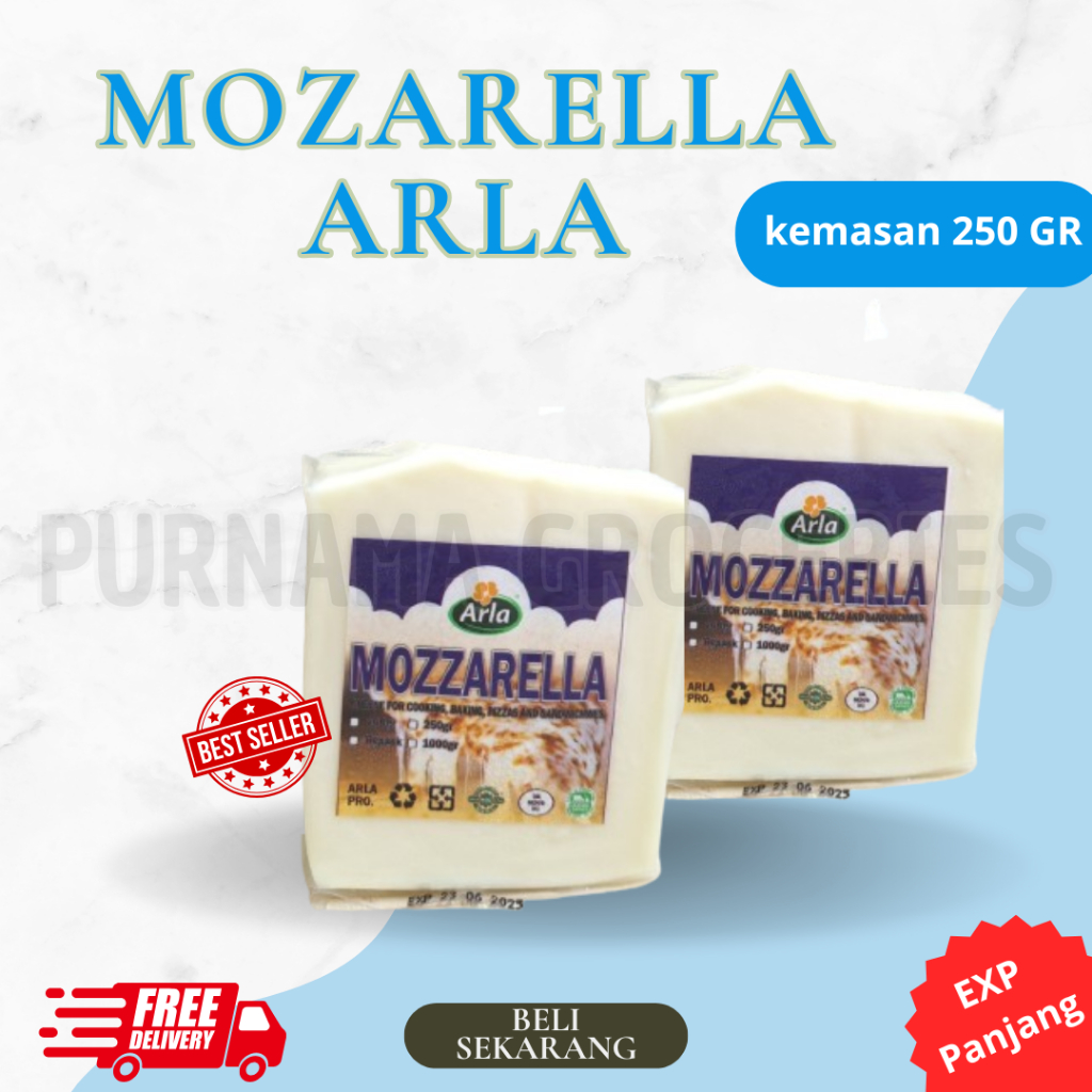 Jual Keju Mozarella Arla 250 Gram (Halal) | Shopee Indonesia